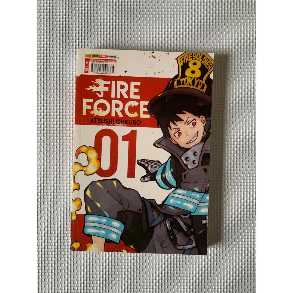 Fire Force – Vol. 1, 2 e 3 (Panini) | Shopee Brasil