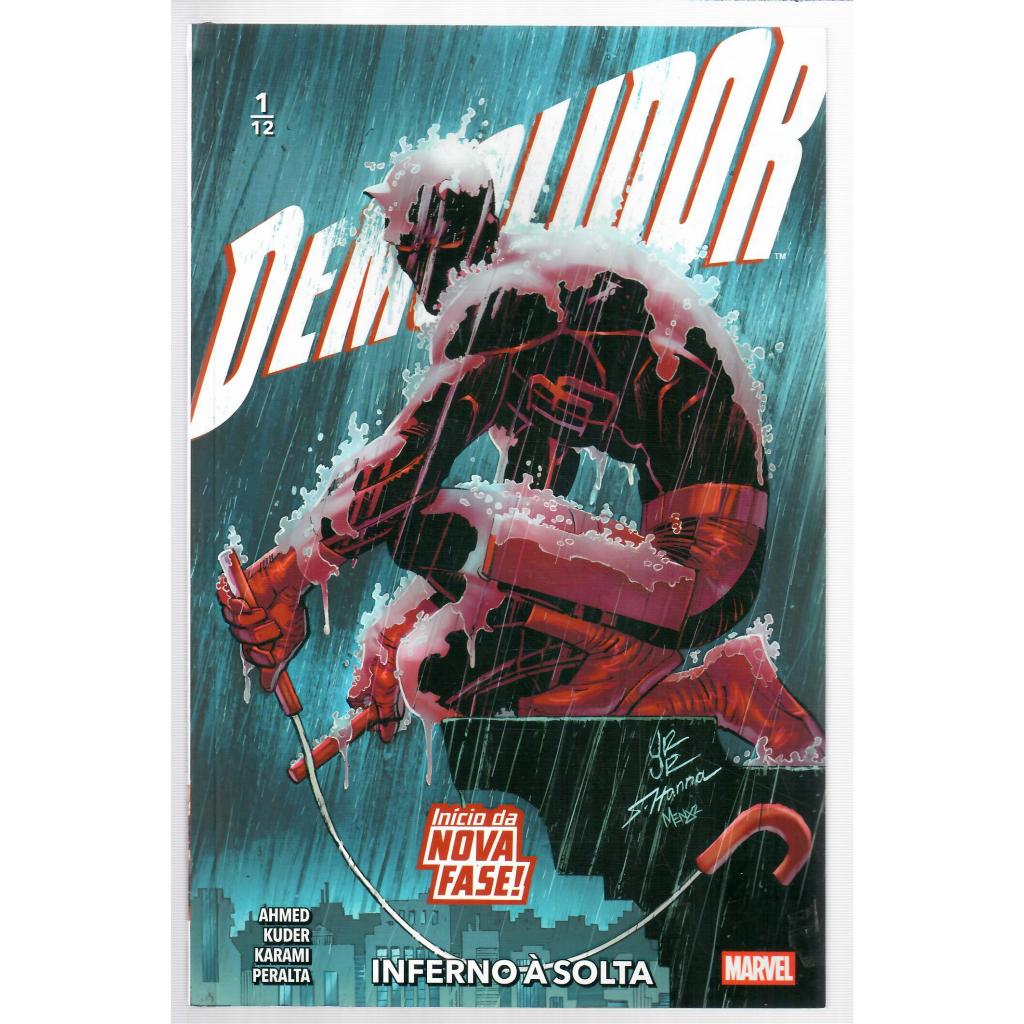 Demolidor 4ª Série Vol. 1 (01/2025) Panini - Capa Cartão | Shopee Brasil