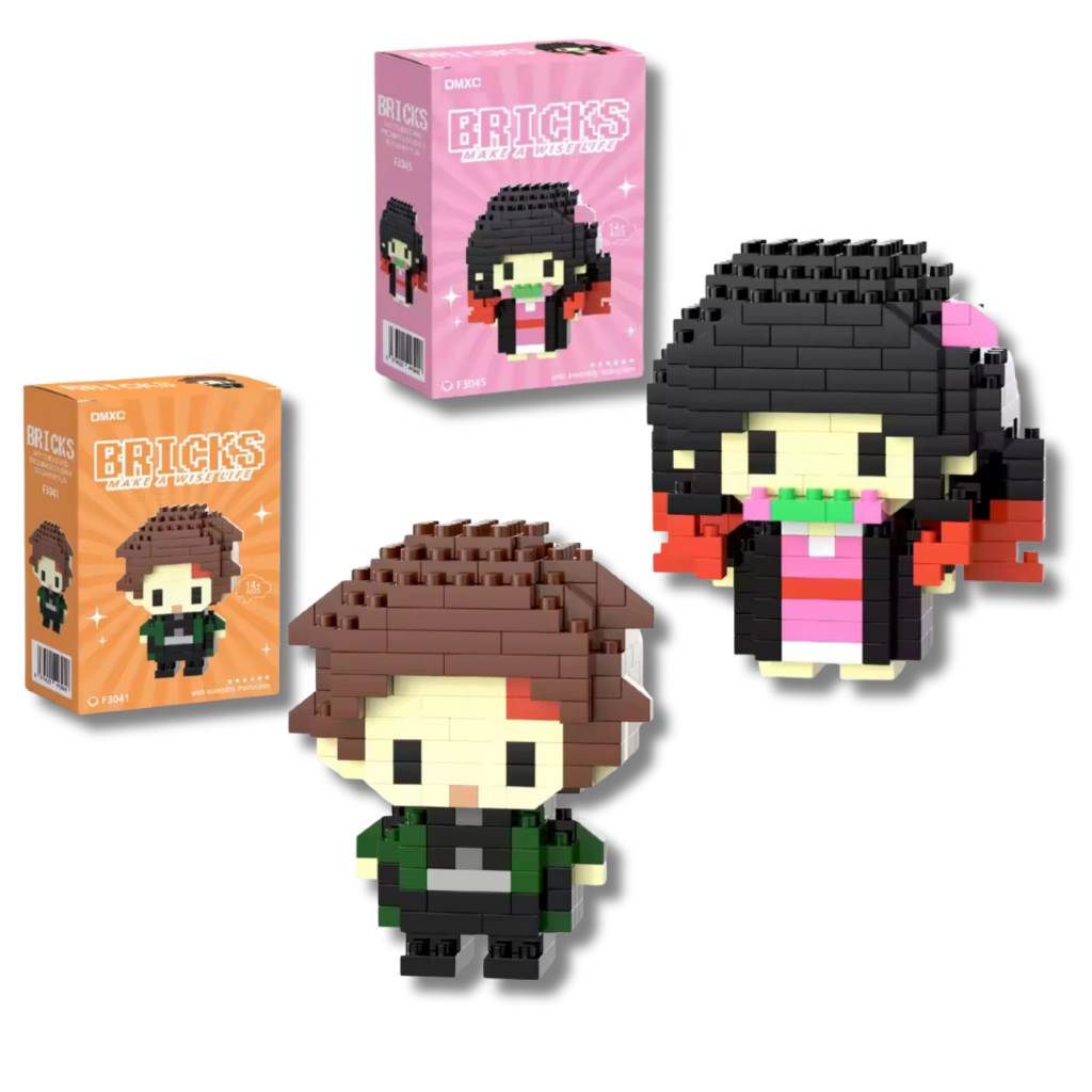 Kit Mini Bloco De Montar Demon Slayer 420 Peças - Bricks | Shopee Brasil