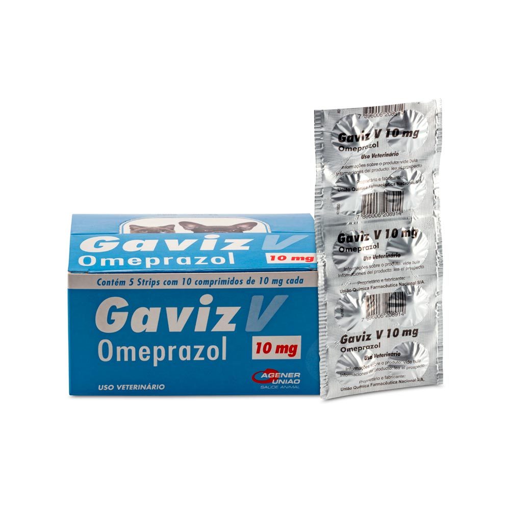 Gaviz V Omeprazol 10 Mg.Cartela C/10 Comprimidos | Shopee Brasil
