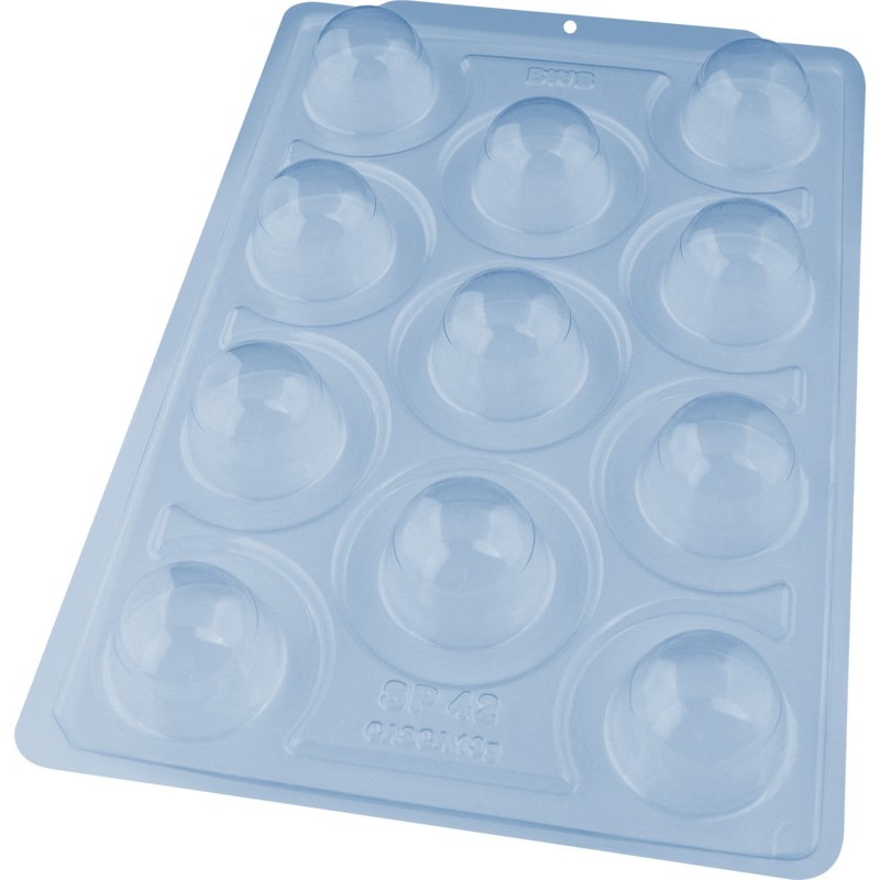 Kit Forma Para Trufa Trufão Semiprofissional cod.3501 BWB -Trufas 45g 3 ...