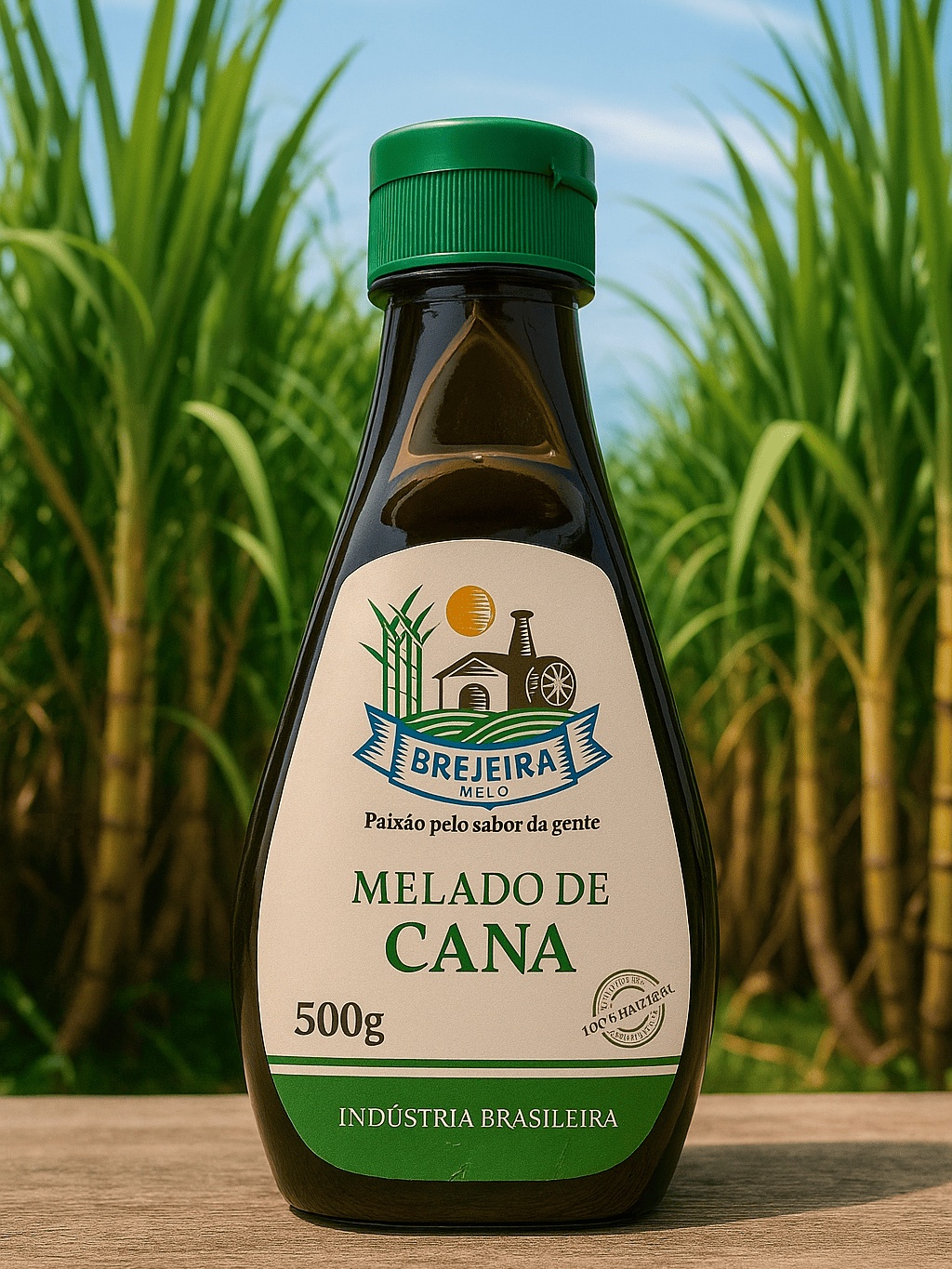 Melado de Cana de Açúcar 500g Varejo e Atacado 100% Natural Sem ...