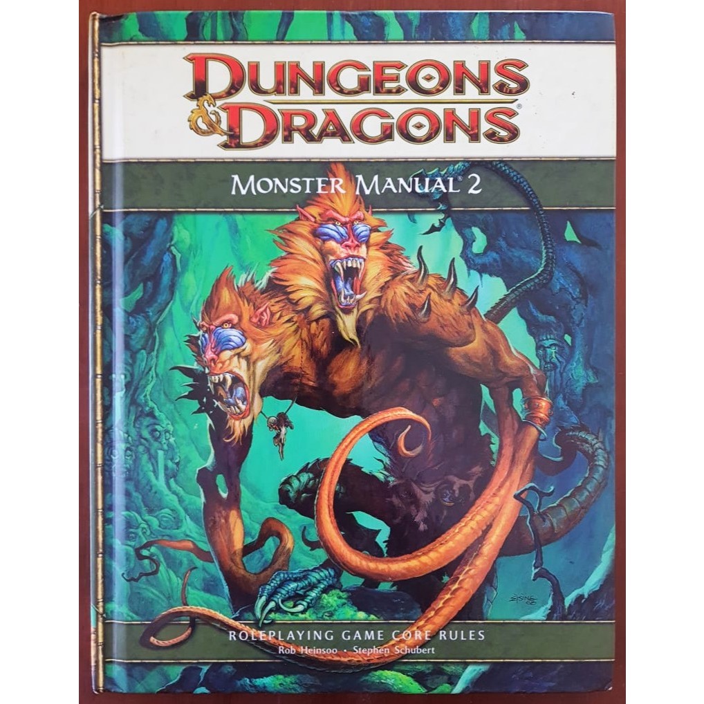Monster Manual 2 4.0 - Dungeons And Dragons - Livro de Rpg/d&d/dnd | Shopee Brasil