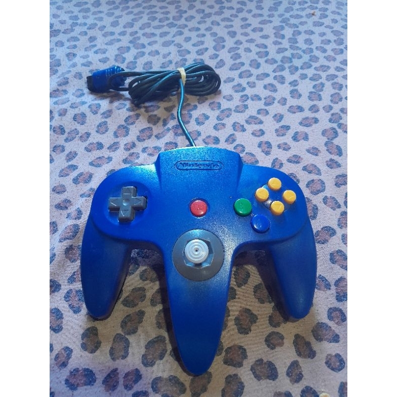 controle Nintendo 64 original azul | Shopee Brasil