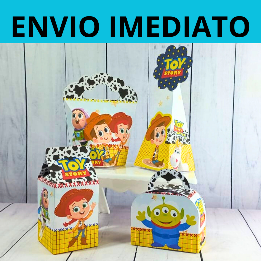 TOY STORY- PEGUE E MONTE ENVIO IMEDIATO-festa-infantil-caixinhas ...