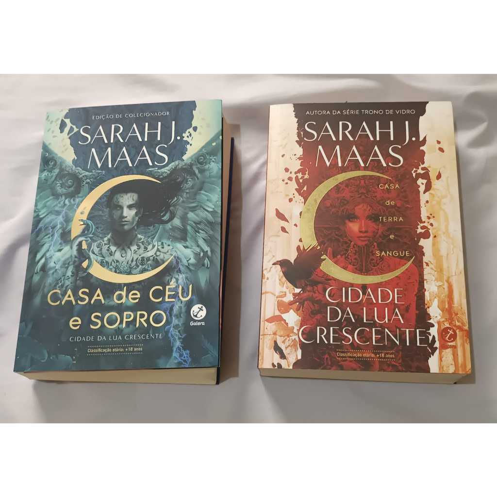 KIT Cidade da Lua Crescente - Sarah J Maas (desapego) | Shopee Brasil