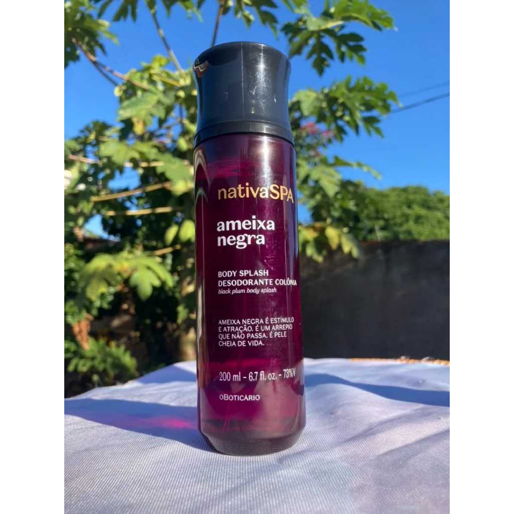 Body Splash de Ameixa Negra: Seu Novo Vício Olfativo. | Shopee Brasil
