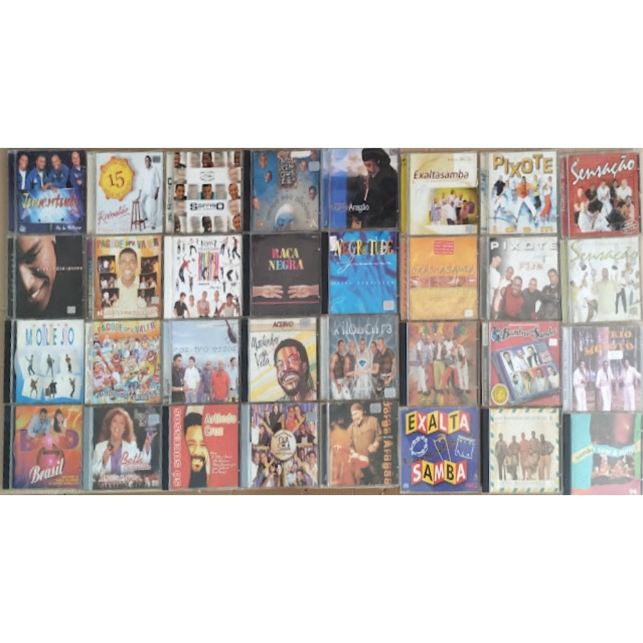 3 CDS Samba e Pagode Diversos Grupos, Cantores e Cantoras ( A escolher ...