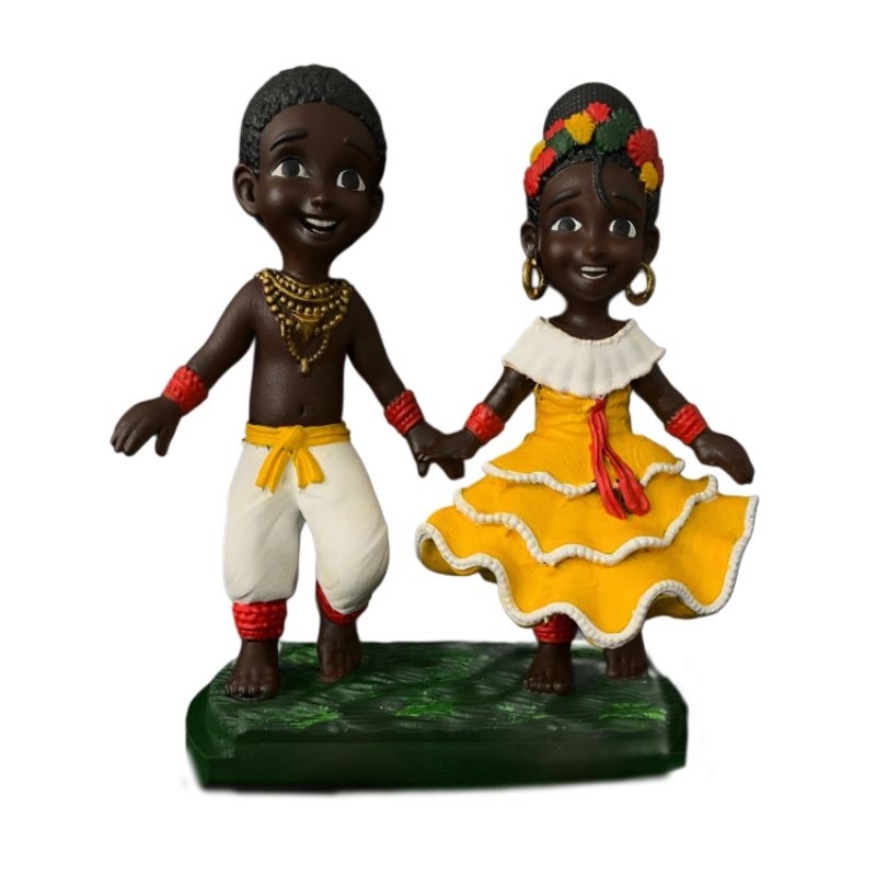 Erês casal 12cm – Imagem de Resina Umbanda Candomblé | Shopee Brasil