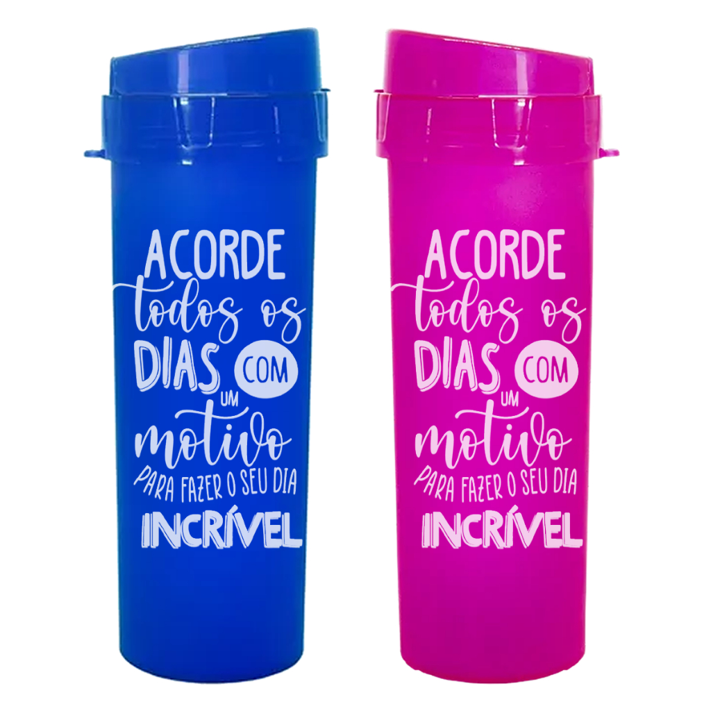 65 Garrafas Water Squeeze Eco Acqua Bio Personalizadas | Shopee Brasil