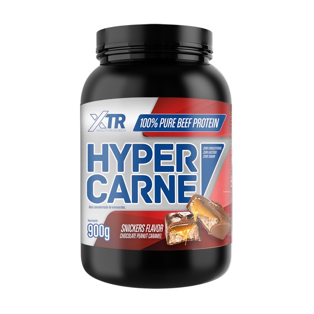 Suplemento Hyper Whey Proteína Da Carne 900g Xtr Sabor Snickers ...