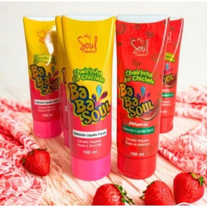 Sabonete Liquido Facial Baba Soul 100 ml | Cheirinho de Chiclete ...