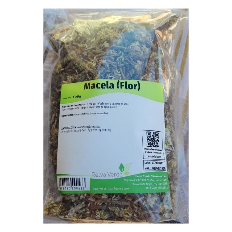 Chá De Macela Flor 100g Relva Verde | Shopee Brasil