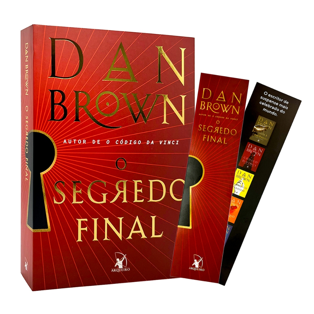 O Segredo Final + Marca Página - Saga Robert Langdon - Volume 6 - Dan ...