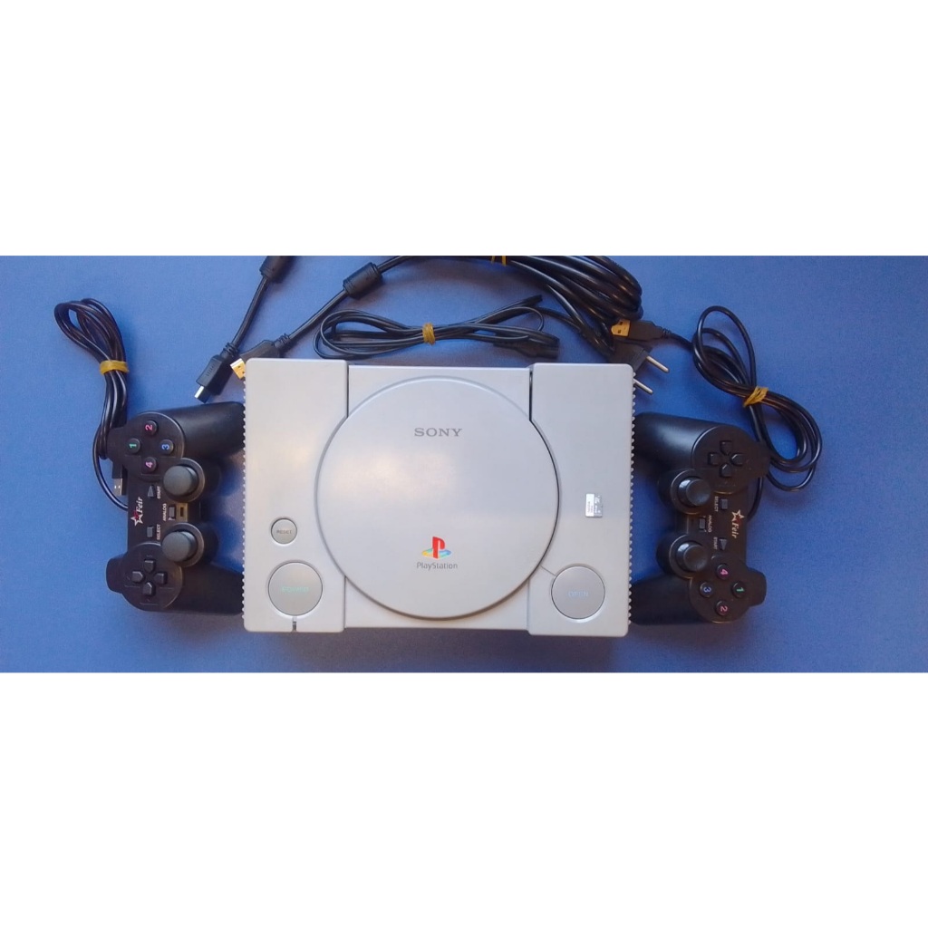 Playstation 1 Fat com Raspberry Pi 3 na Carcaça Original, Mantendo Seu ...