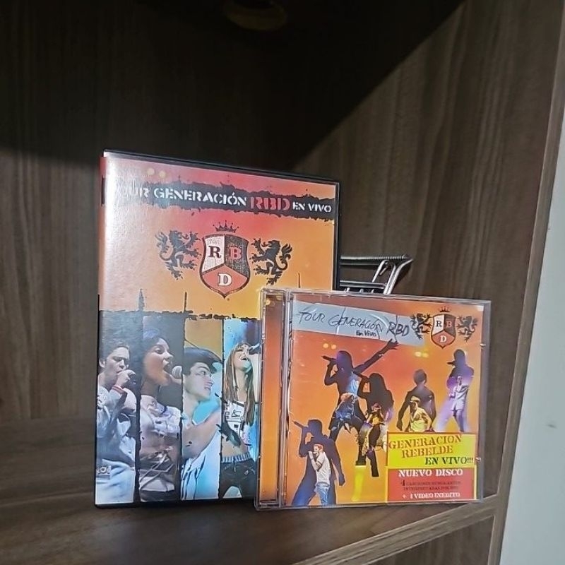 Dvd + Cd RBD Tour generacion tiragem antiga | Shopee Brasil