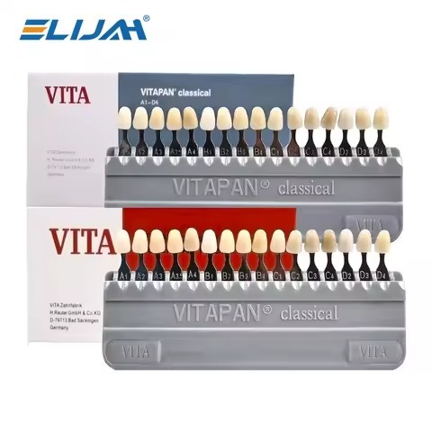 Vitapan Escala De Cores Vita Cor Dentes Classic Dental A1-D4 | Shopee ...
