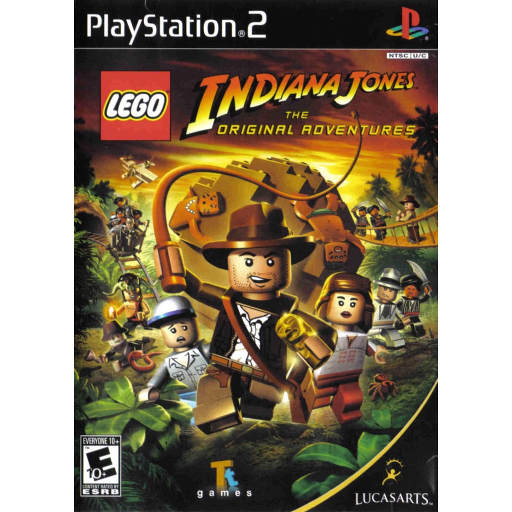 LEGO Indiana Jones: The Original Adventures ISO PS2 | Shopee Brasil
