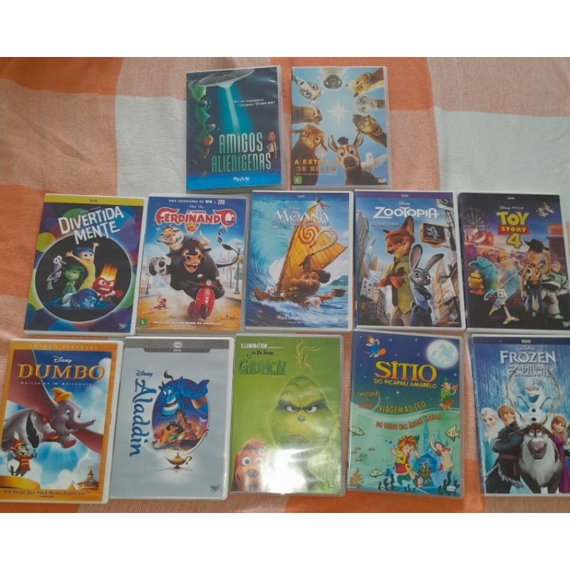 pac dvds disney | Shopee Brasil