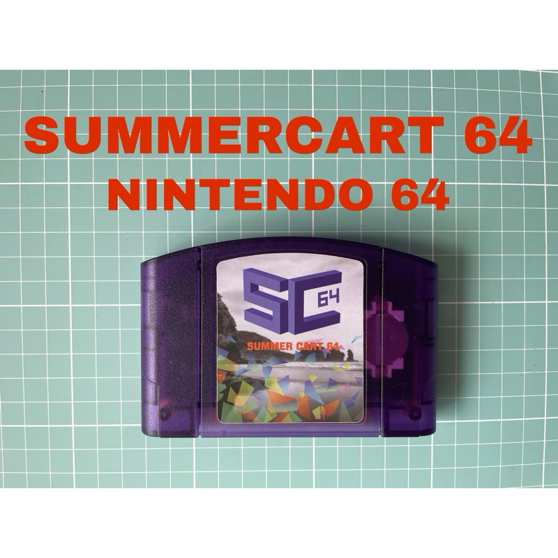 Flashcard Everdrive 64 Summercart 64 para Nintendo 64 + cartão de ...