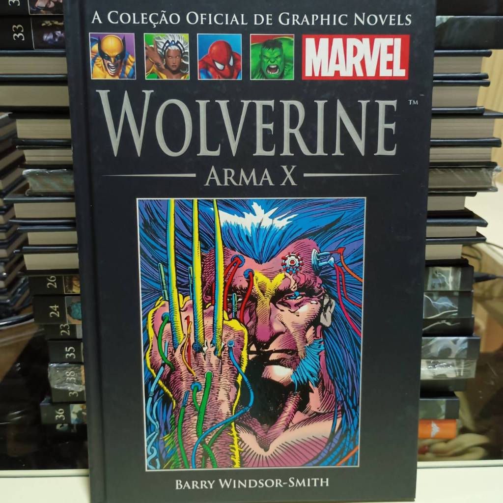 HQ Wolverine - Arma X (A Coleção Oficial de Graphic Novels) | Shopee Brasil