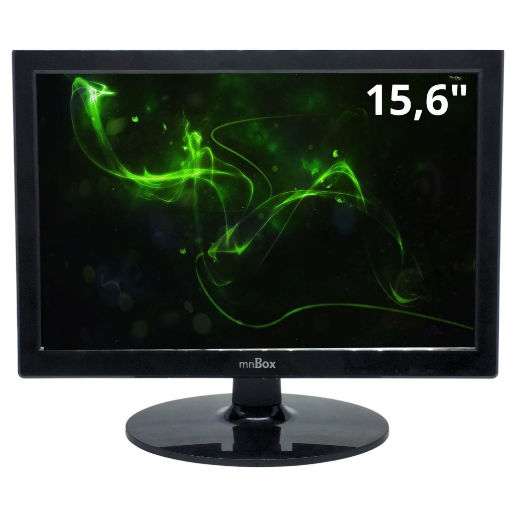 Monitor LED 15,6" 5ms Resolução 1280x800 HDMI VGA Compacto Econômico ...