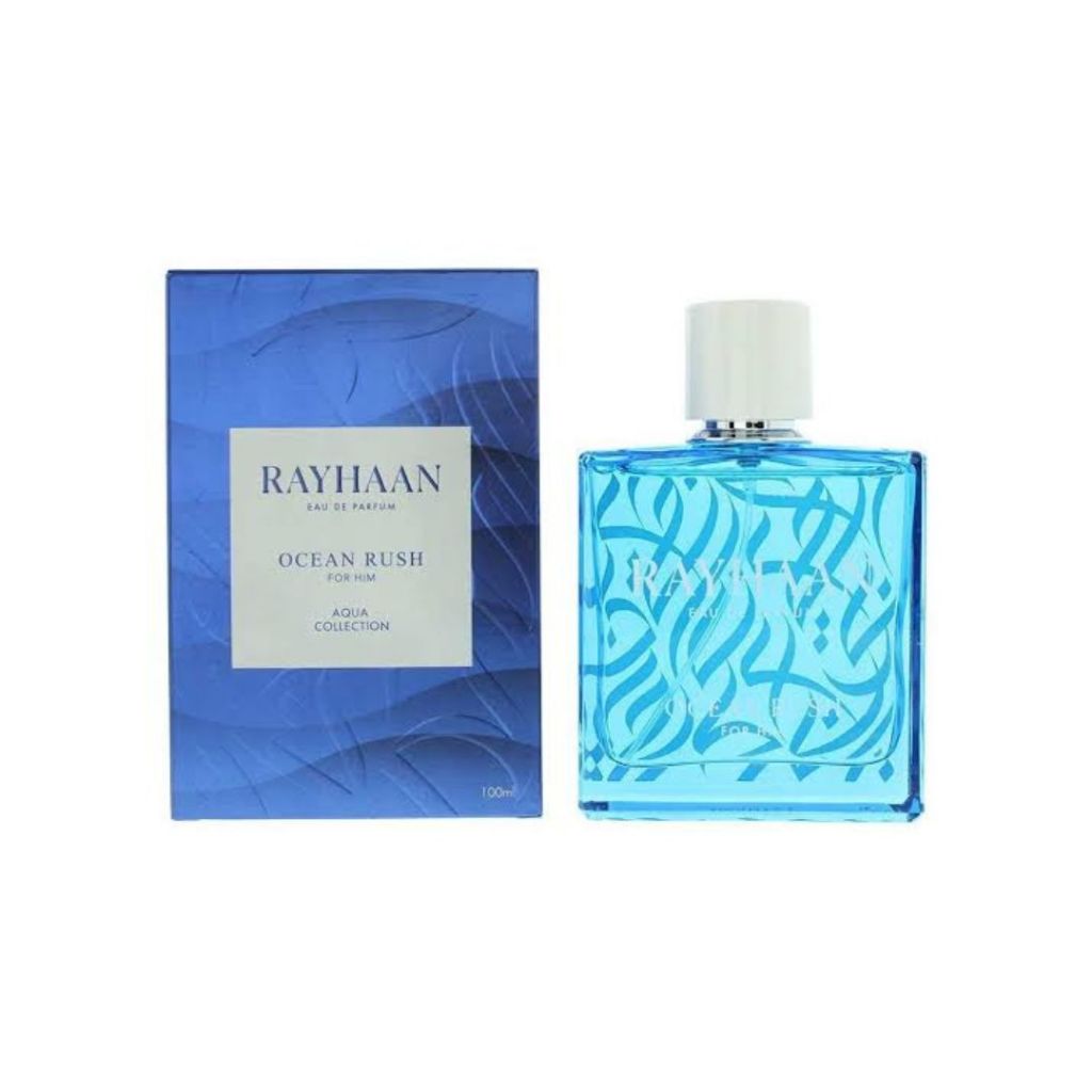PERFUME RAYHAAN OCEAN RUSH EDP 100ML | Shopee Brasil