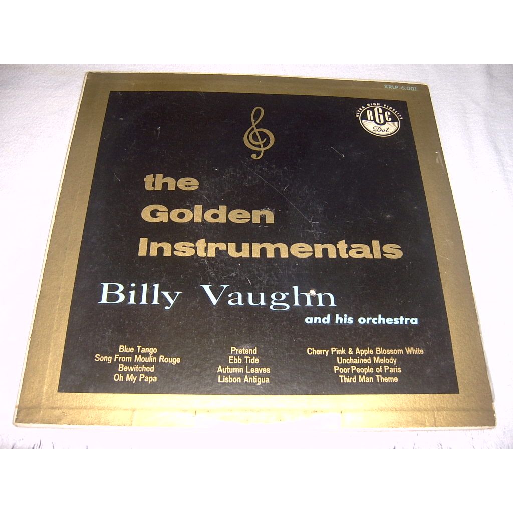 Lp Billy Vaughn - The Golden Instrumentals | Jazz | Shopee Brasil