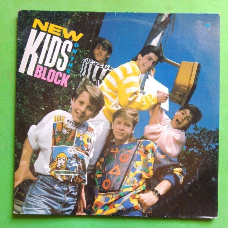 lp NEW KIDS ON THE BLOCK (1986) | Shopee Brasil