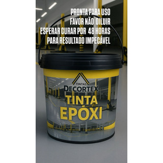 Tinta Epóxi Decortex 18L Premium – Acabamento Brilhante, Uso Industrial ...
