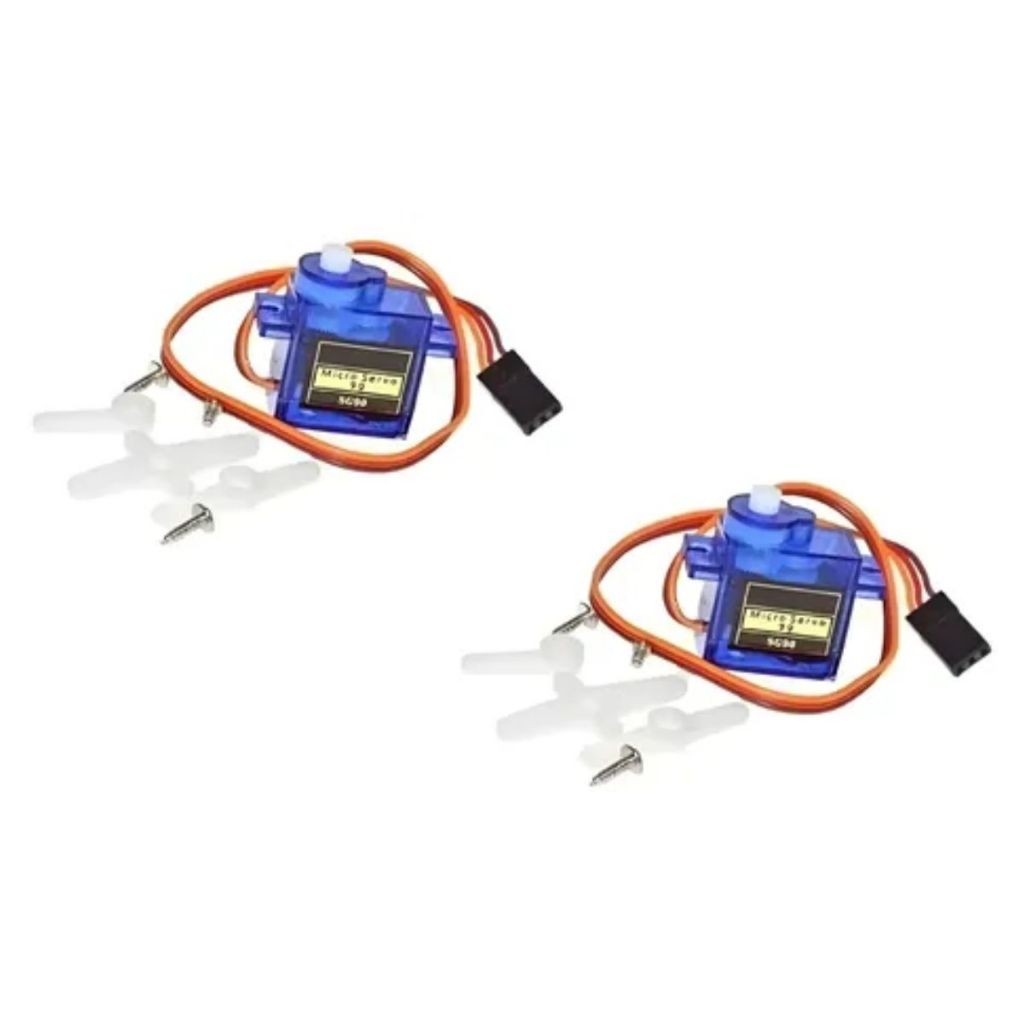 2x Micro Servo Motor 9g Sg90 1,6kg Arduino Rasp Node C/ | Shopee Brasil