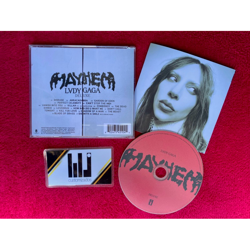 LADY GAGA / MAYHEM (DELUXE) CD FAN MADE | Shopee Brasil