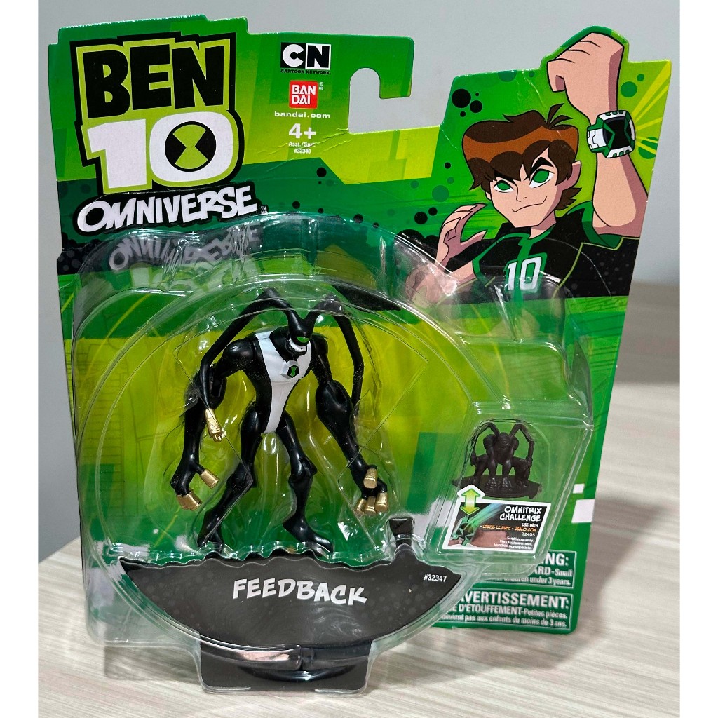 Boneco Feedback Ben 10 Omniverse Original Bandai Lacrado | Shopee Brasil