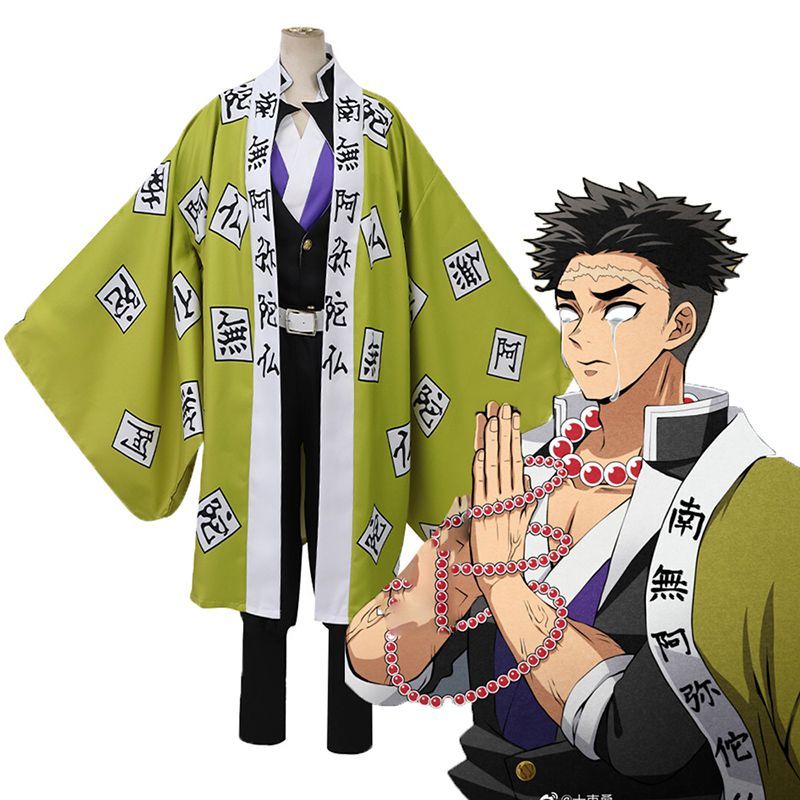 Manto , kimono , GYOMI DEMON SLAYER , fantasia cosplay anime, INFANTIL ...