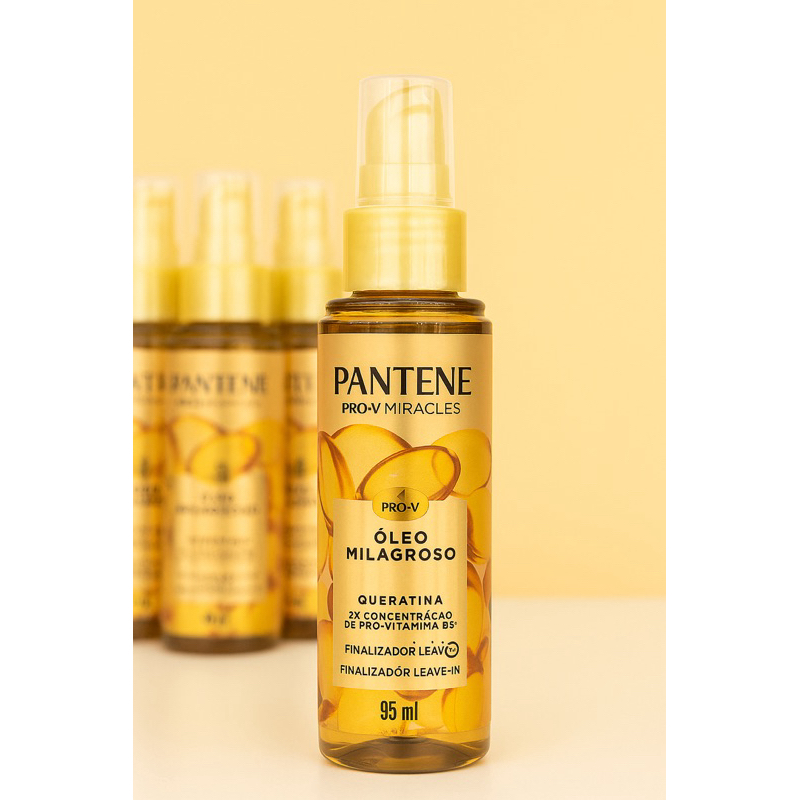 Óleo Milagroso Pantene Pro-V Miracles 95ml – Queratina imediato! | Shopee Brasil