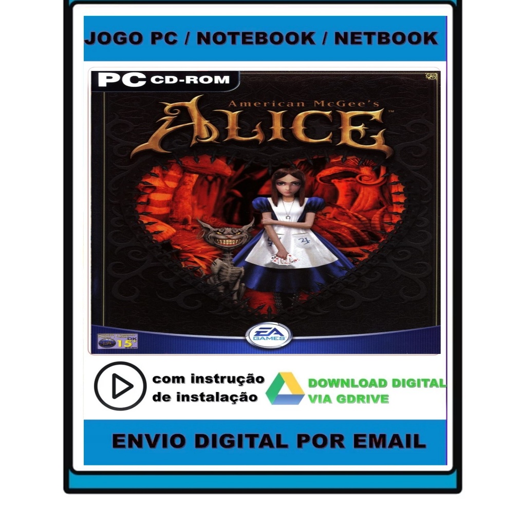 American McGee's Alice - Pc | Shopee Brasil