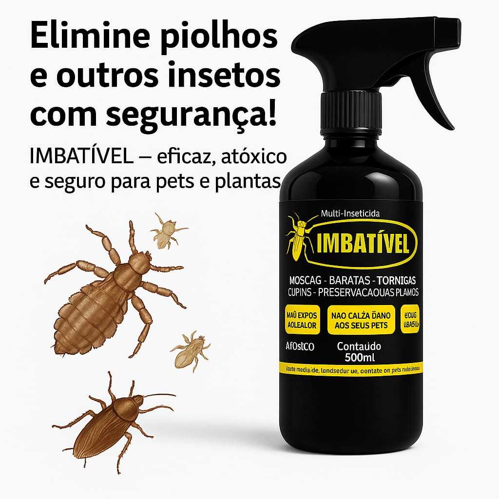 CHEGA DE PIOLHO! | Eliminador Natural de Piolho e Lêndeas – IMBATÍVEL ...