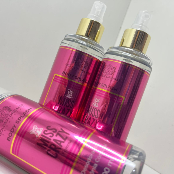 BODY SPLASH - MISS CRAZY - GOLDEN DREAMS- 200 ML | Shopee Brasil