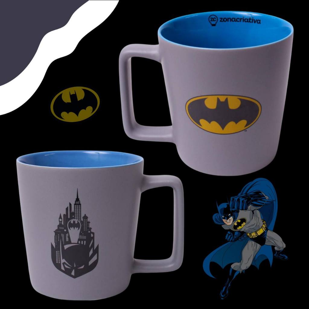 Caneca Buck Batman Gotham City DC Comics 400ml | Shopee Brasil