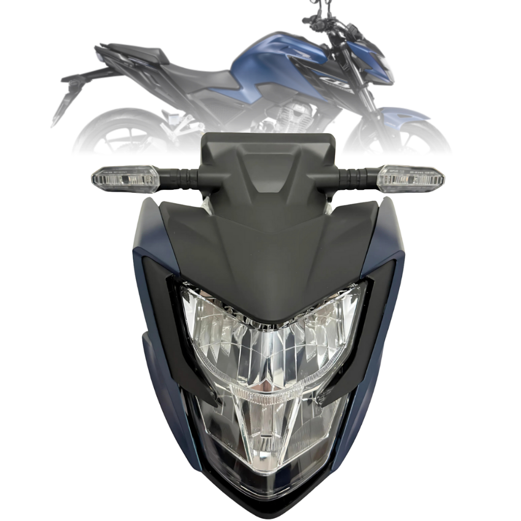 Farol completo Cb 300F Twister 2023 a 2025 Bananinha Azul Noturno ...
