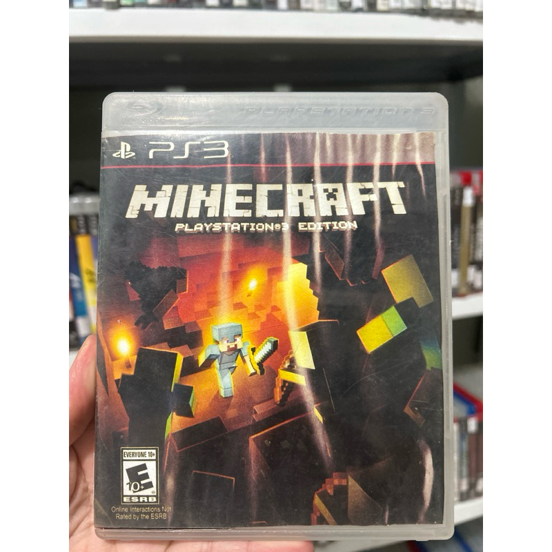 Minecraft PS3 (capa reimpressa) | Shopee Brasil