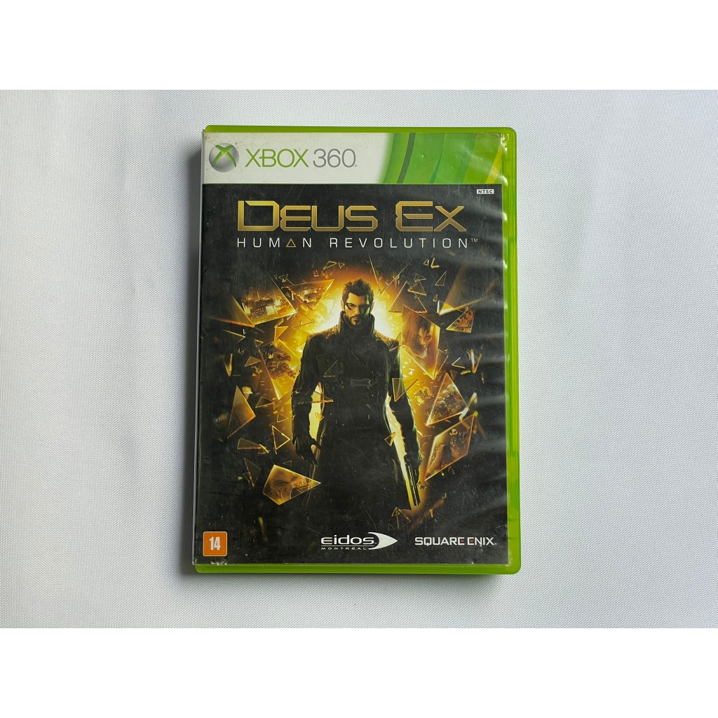 Deus Ex Human Revolution Original Xbox 360 Físico | Shopee Brasil