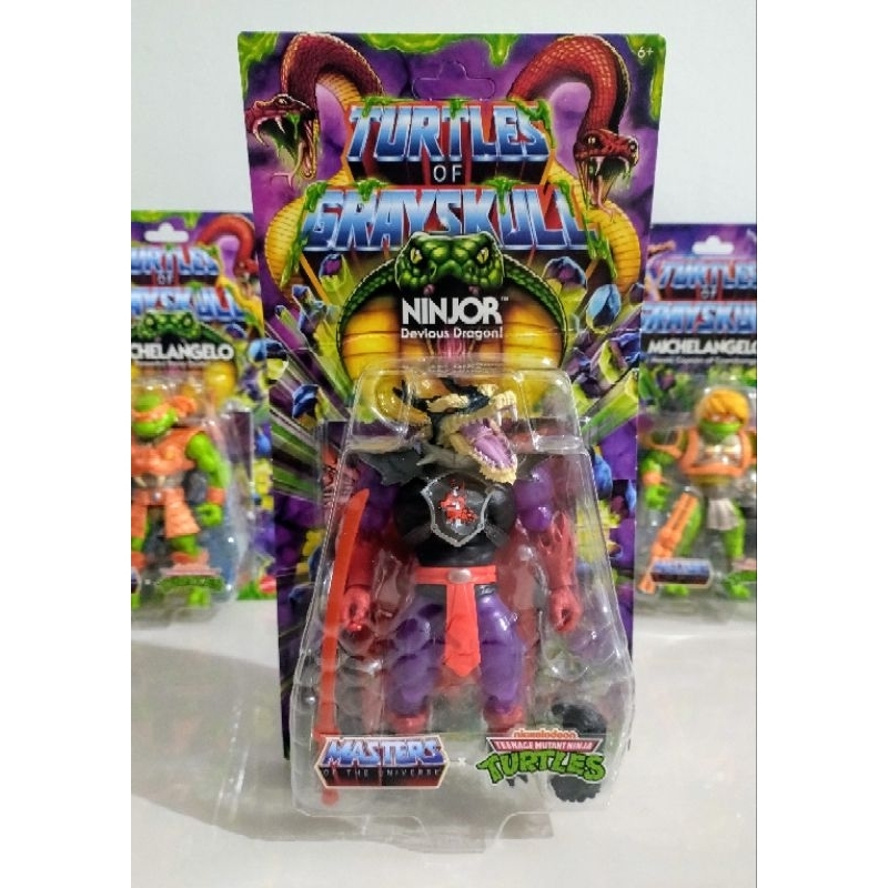 Ninjor Devious Dragon - Masters Universe - Turtles Of Grayskull - Motu ...