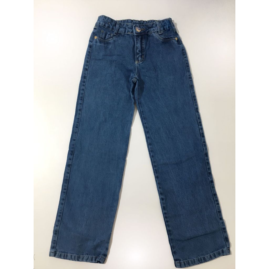 Calça Jeans Meninas Wide Leg Premium | Shopee Brasil