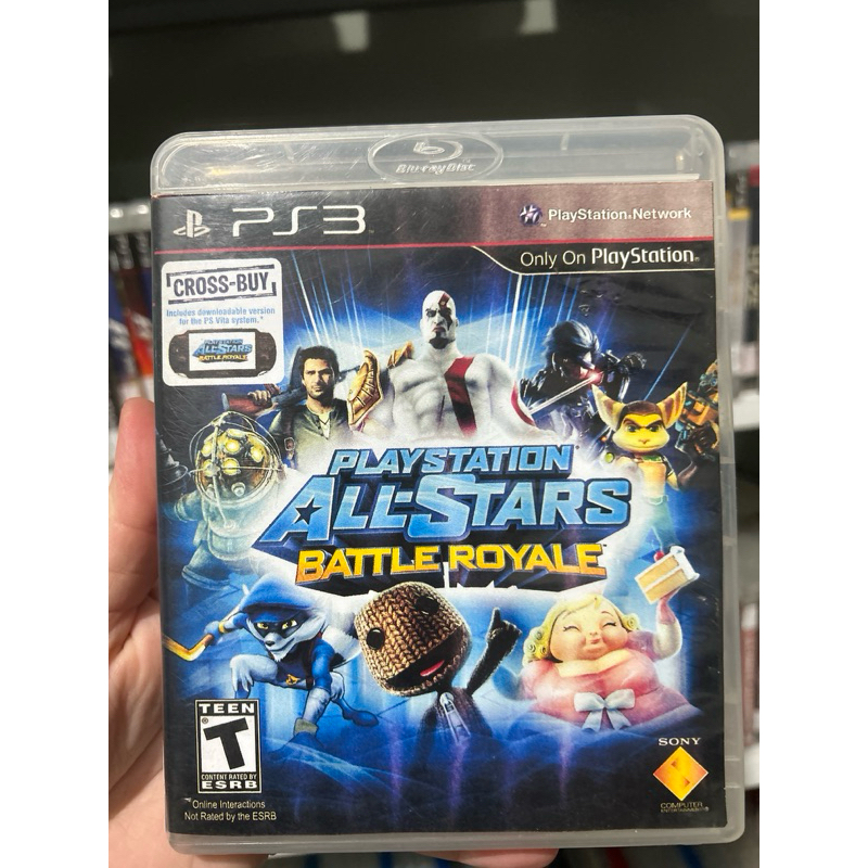 PlayStation All Stars Battle Royale PS3 (capa reimpressa) | Shopee Brasil