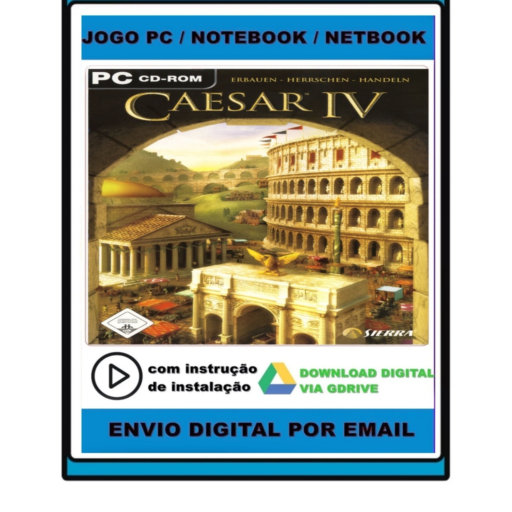 Caesar 4 - Pc | Shopee Brasil