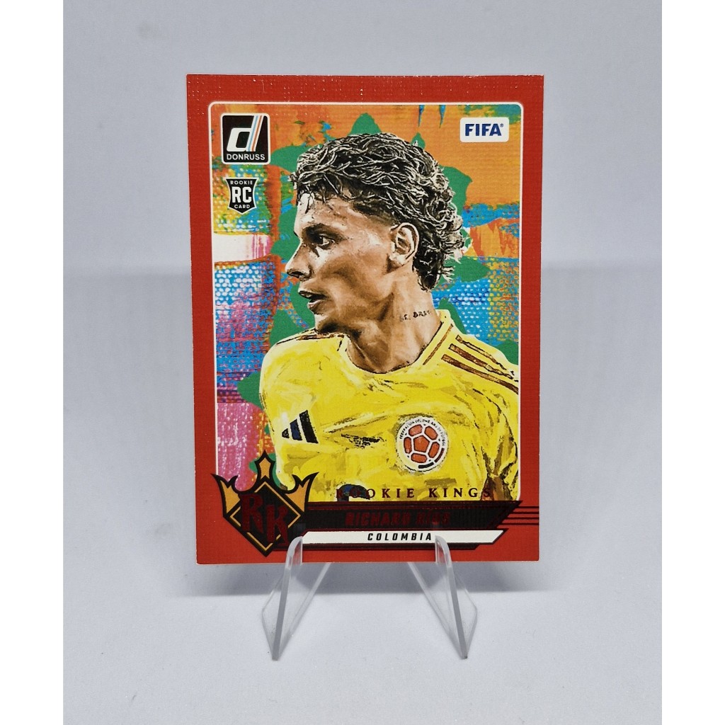 Card Richard Rios - Colômbia - Palmeiras - Rookie Kings Red Donruss ...