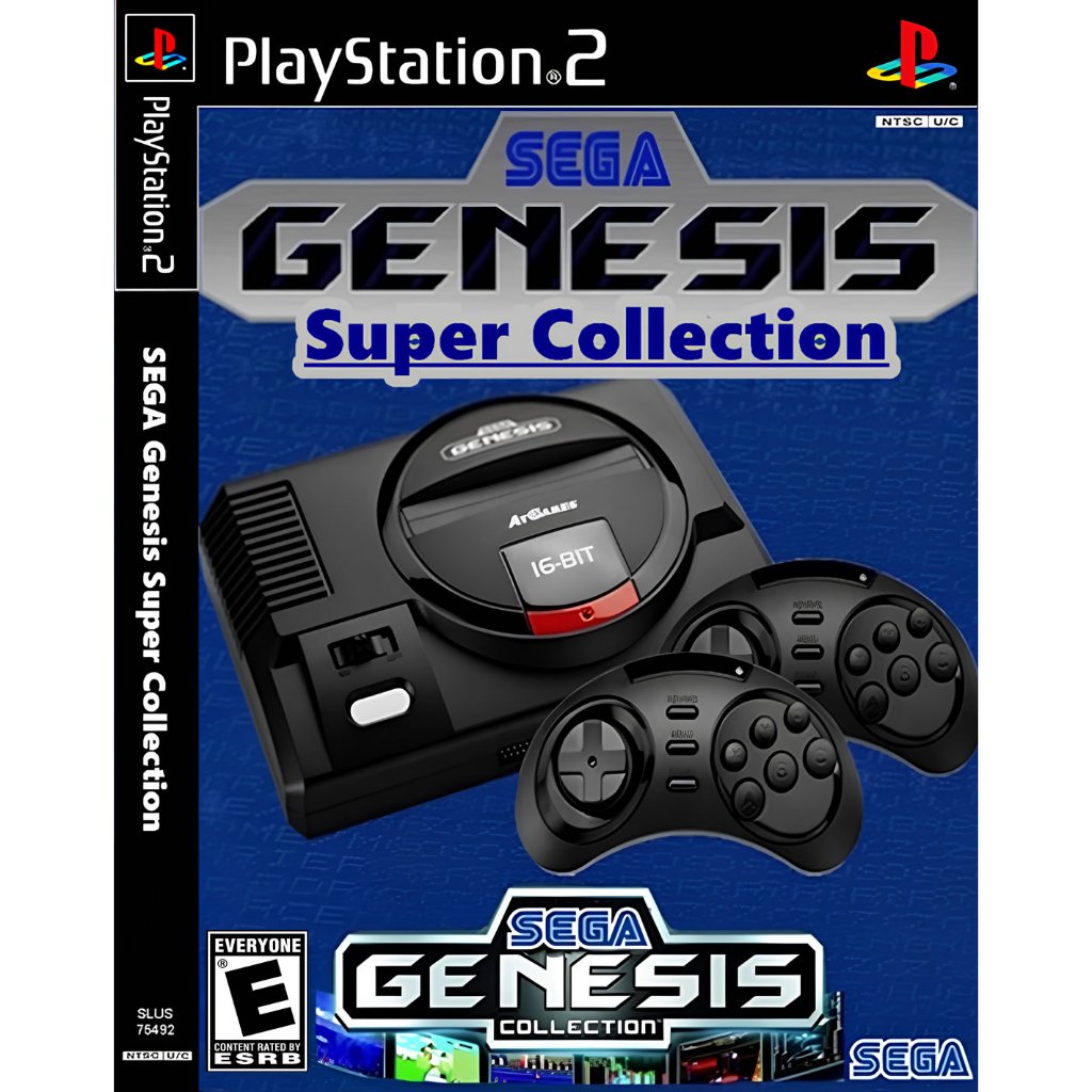 SEGA Genesis Super Collection 50 Jogos - Ps2 | Shopee Brasil