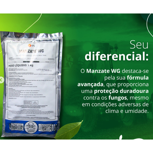 Manzate WG 1 KG - Fungicida e Acaricida | Shopee Brasil