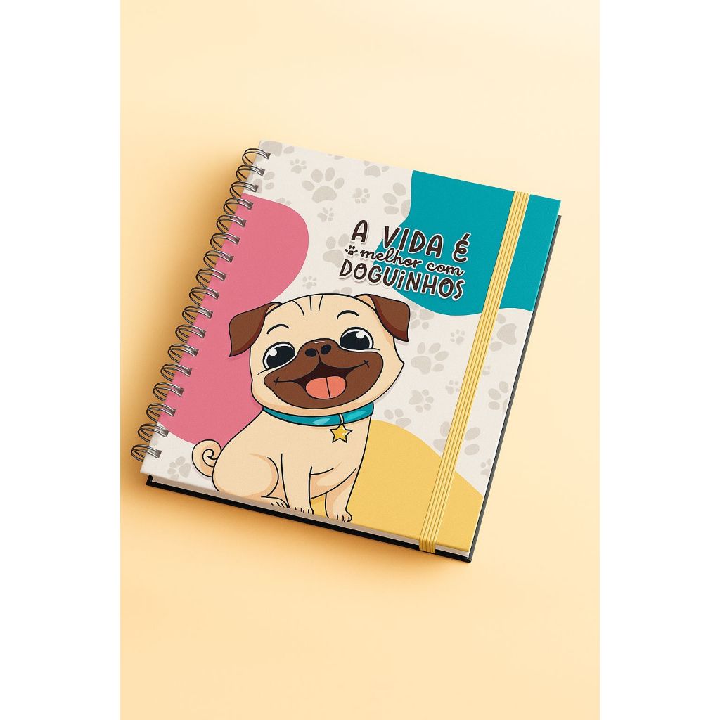 AGENDA 2026 PETS CACHORRO PERSONALIZADA CANDERNO CADERNETA | Shopee Brasil